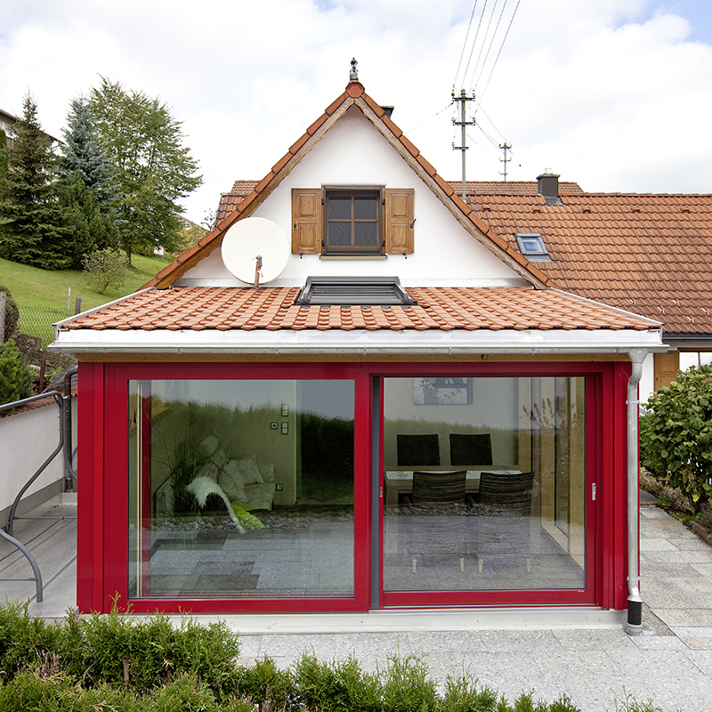 Wintergarten in Ronsberg • Hauser Häuser – Zimmerei Hauser Hopferau im ...